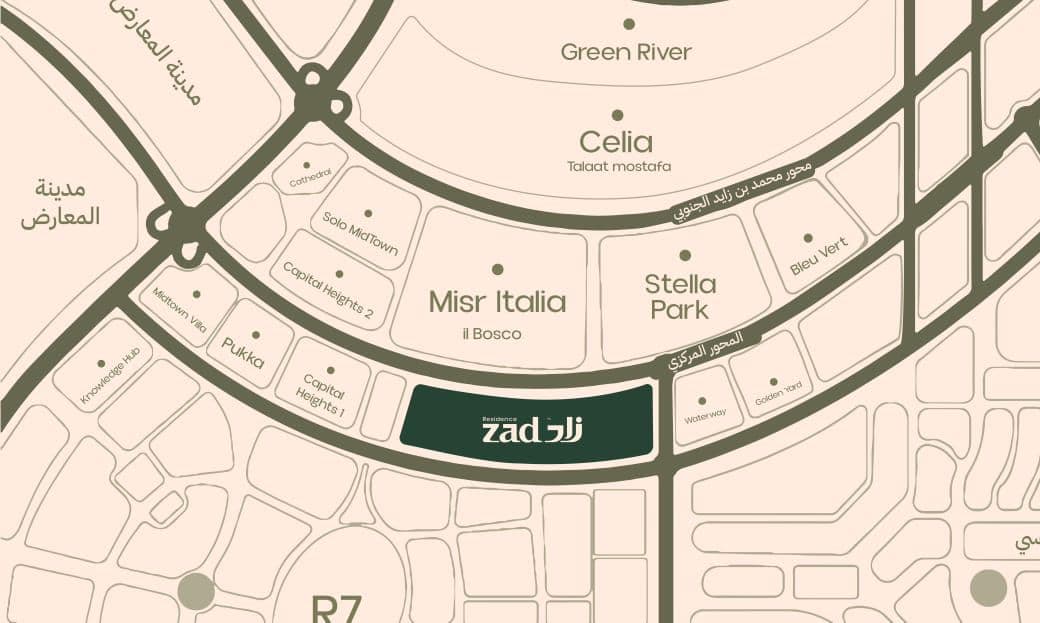 Zad New Capital with 0% downpayment