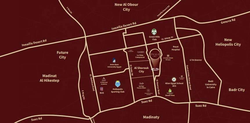 Ovalo Mall El Shorouk Units & Prices